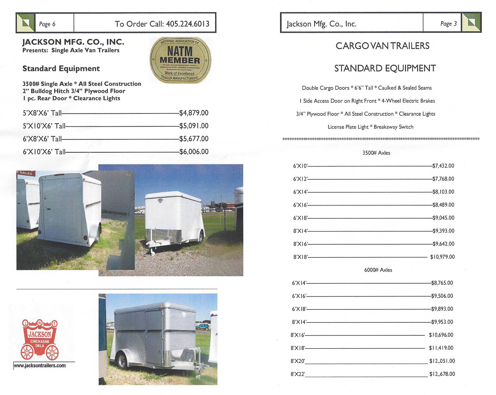 Enclosed Van Trailers